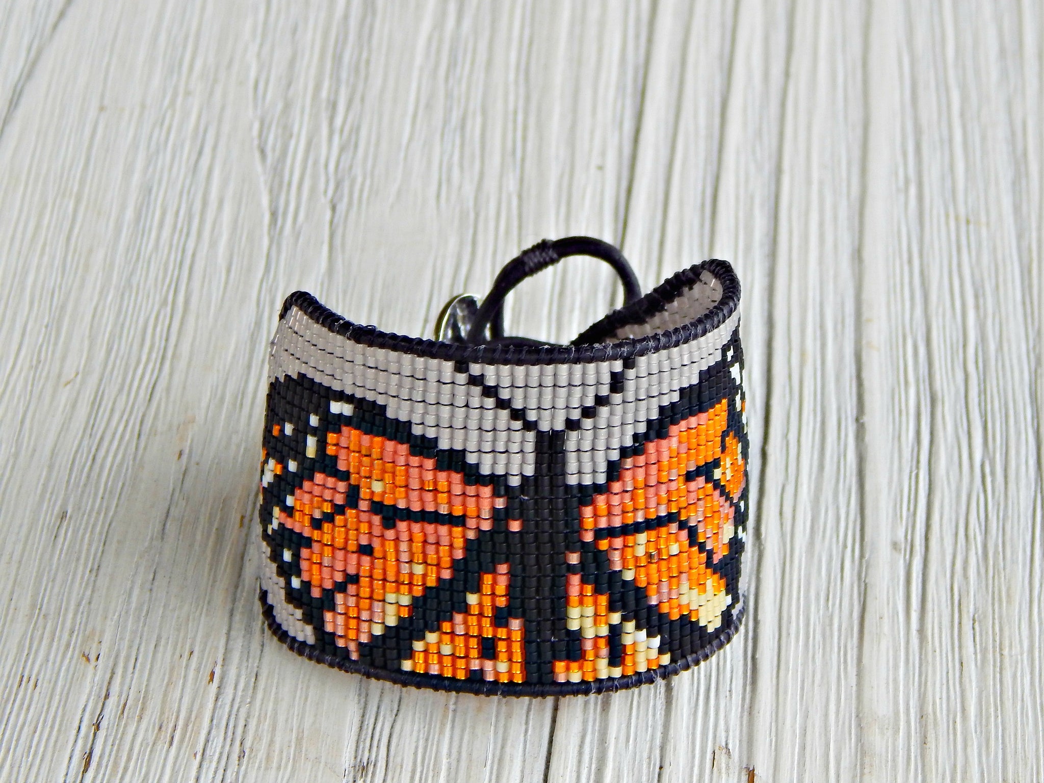 Bead Loom Woven Monarch Butterfly Loom – Tower Creations