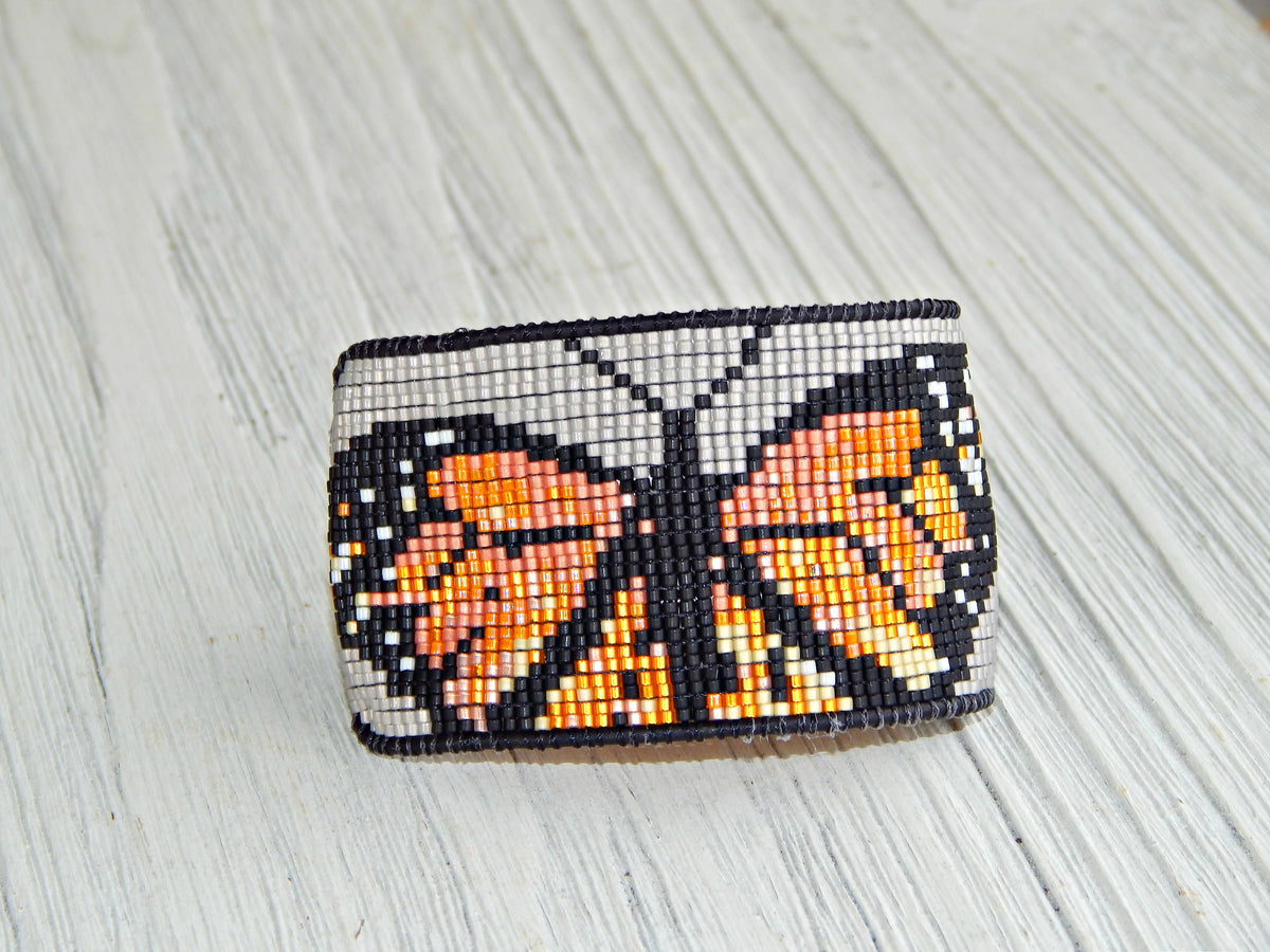 Bead Loom Woven Monarch Butterfly Loom – Tower Creations
